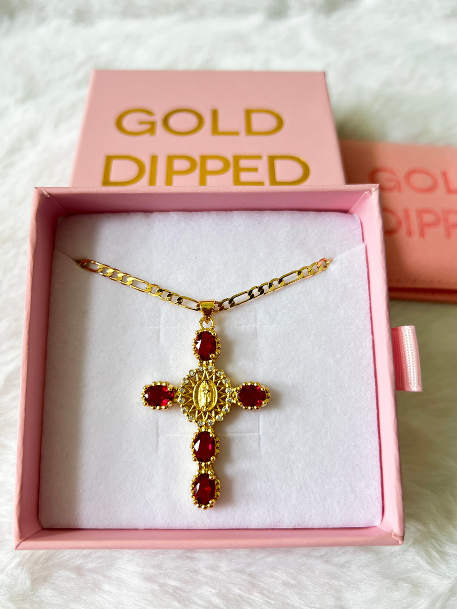 Ruby Mary Cross – GoldDipped