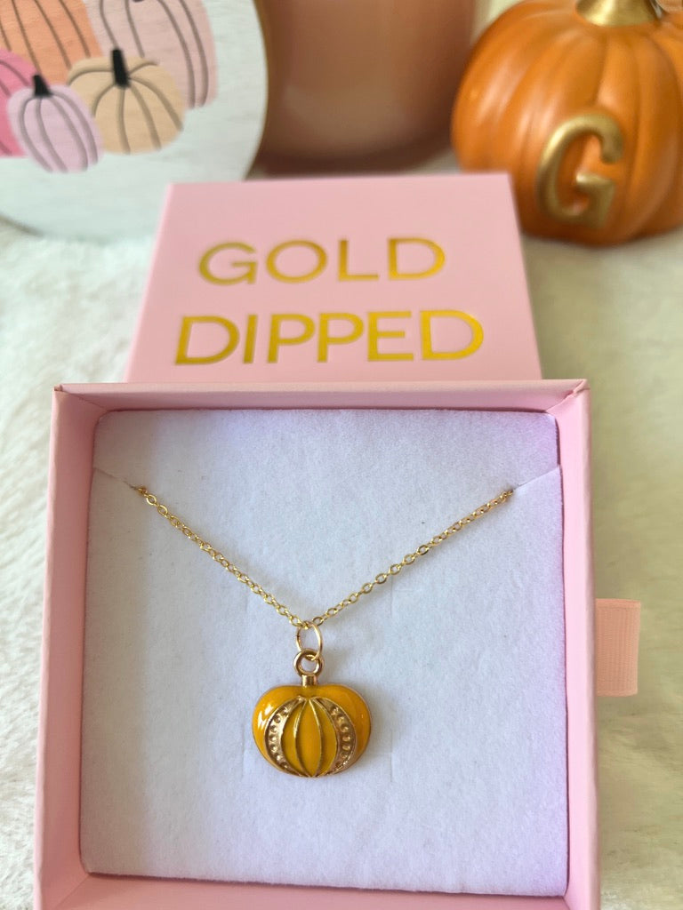 Puffy Pumpkin (Rolo Chain) – GoldDipped