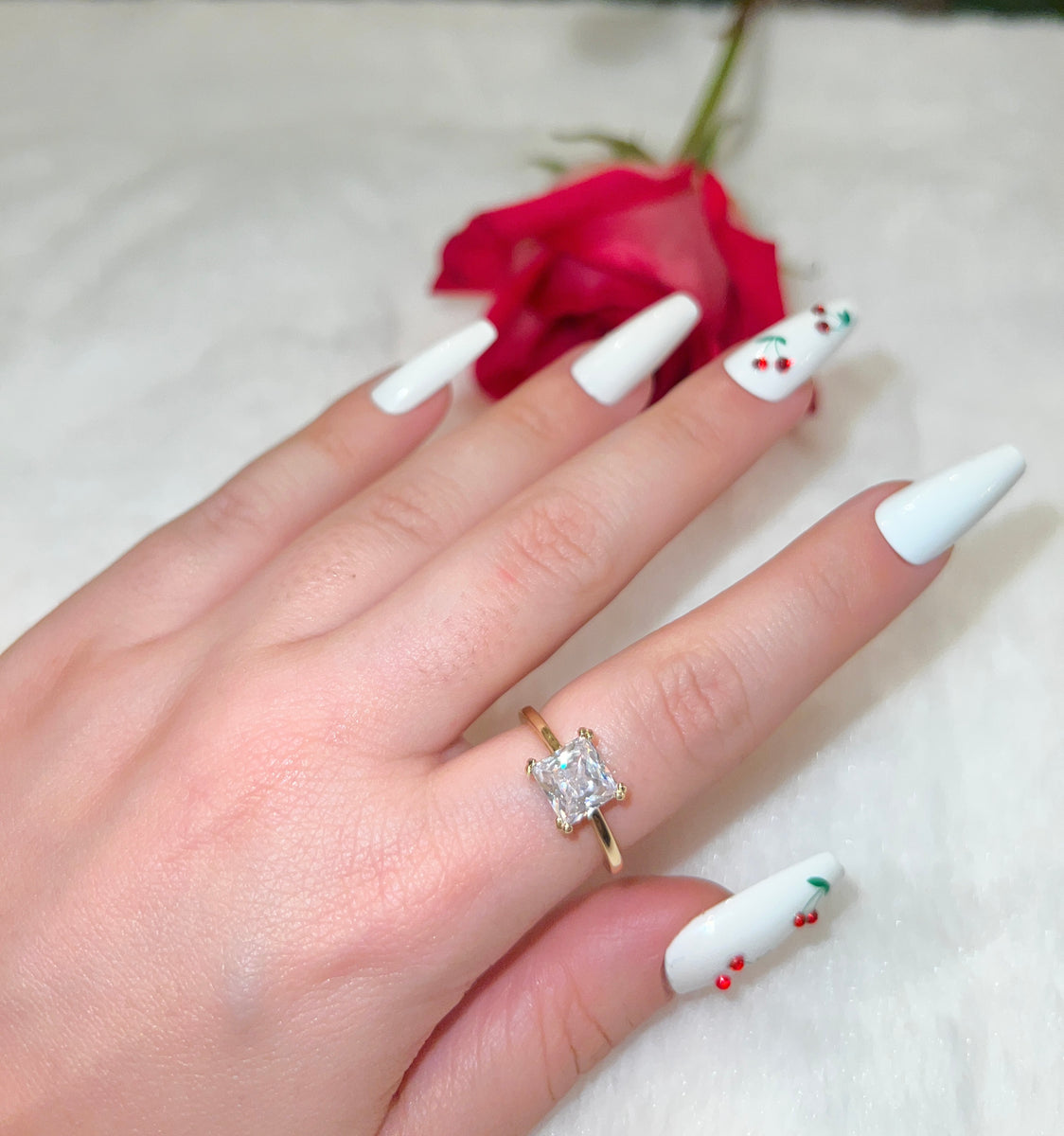 Solitaire Princess – GoldDipped