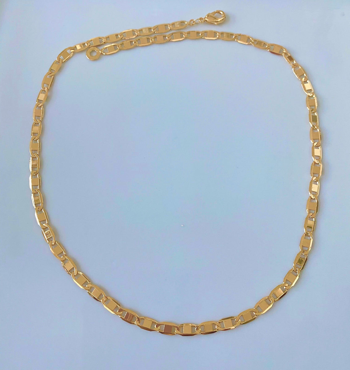 Flat Anchor Chain – GoldDipped