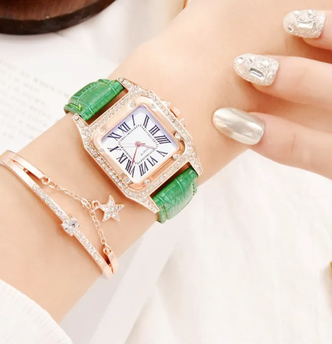 Gator Watch (Green) – GoldDipped